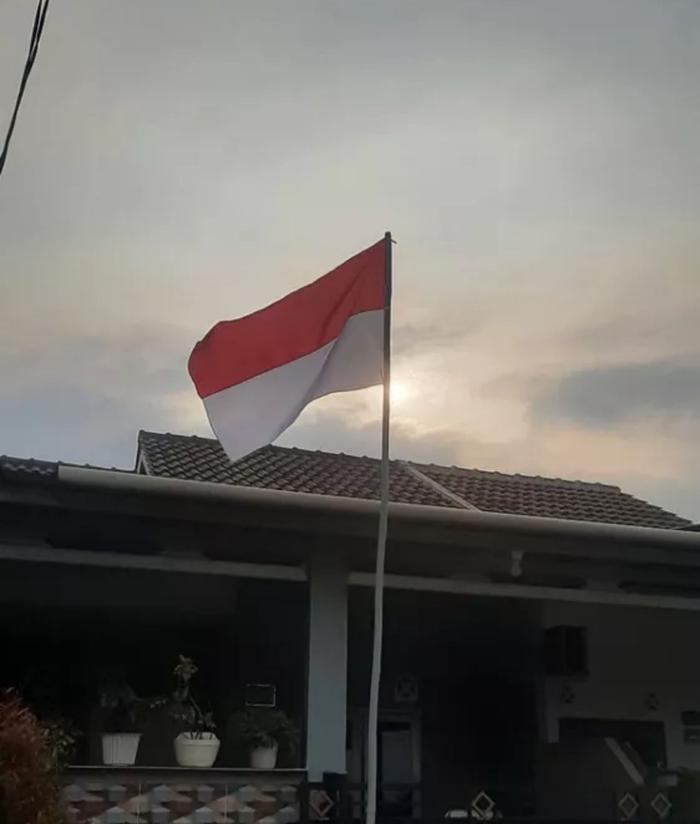 Jual BENDERA MERAH PUTIH RED WHITE FLAG UPACARA JUMBO PERSEGI HUT RI ...