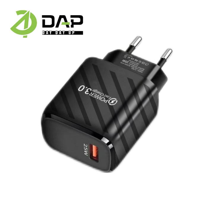 Promo DAP Charger Power Delivery 25 Watt 3.0A Port USB Kepala Charger ...