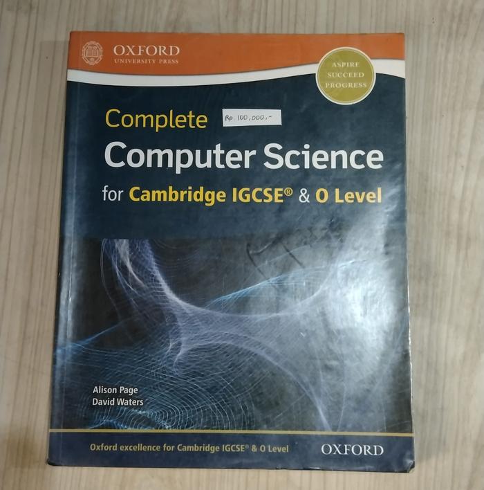 Jual Jual Buku Seccond OXFORD COMPUTER SCIENE for Cambridge IGCSE & O ...