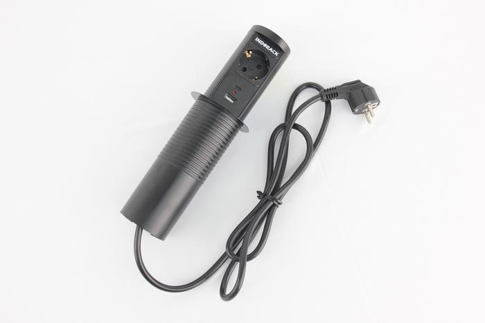 Jual INDORACK Stop Kontak Meja Tanam Power Socket Stop Kontak P01C ...