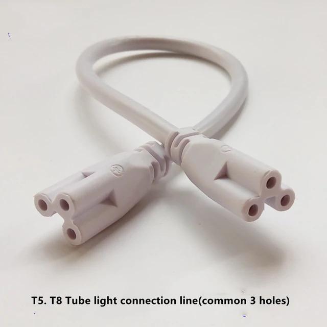 Jual KABEL SAMBUNGAN LAMPU TL T5 20 CM 3 PIN SOCKET SAMBUNGAN LAMPU T5 ...