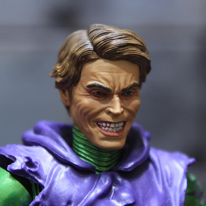 Jual 1/12 Custom Marvel SHF Green Goblin Norman Osborn Head Sculpt ...