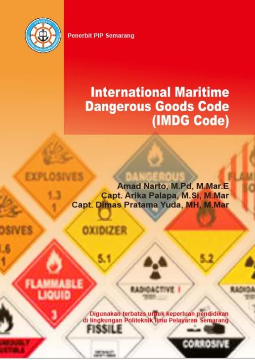 Jual BUKU International Maritime Dangerous Goods Code (IMDG Code ...