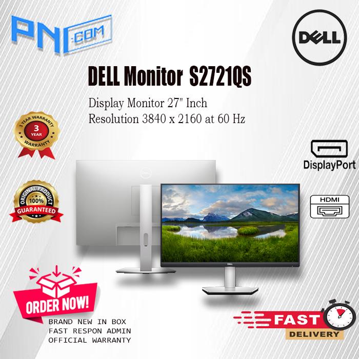 Jual Monitor Dell 27" inch Monitor S2721QS 3 Year - Jakarta Pusat ...