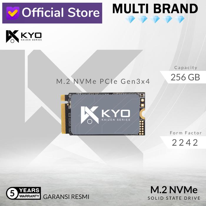 Jual NVME M.2 256GB 2242 KAIZEN SSD NVMe M.2 PCIe Gen3 x4 GARANSI RESMI ...