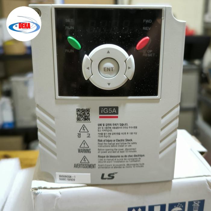 Jual Inverter LS iG5a 0.75KW 1HP 3Phase 220V Original produk - Kota Tangerang - INVERTER PLC ...