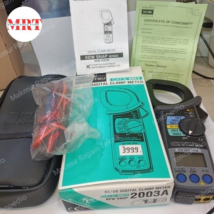 Jual Kyoritsu KEW 2003A AC/DC Digital Clamp Meter - Jakarta Barat ...