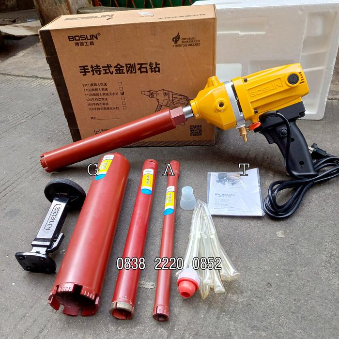Jual Mesin Bor Coring Beton 4 Inch BOSUN Z1Z 110T Diamond Core Drill ...