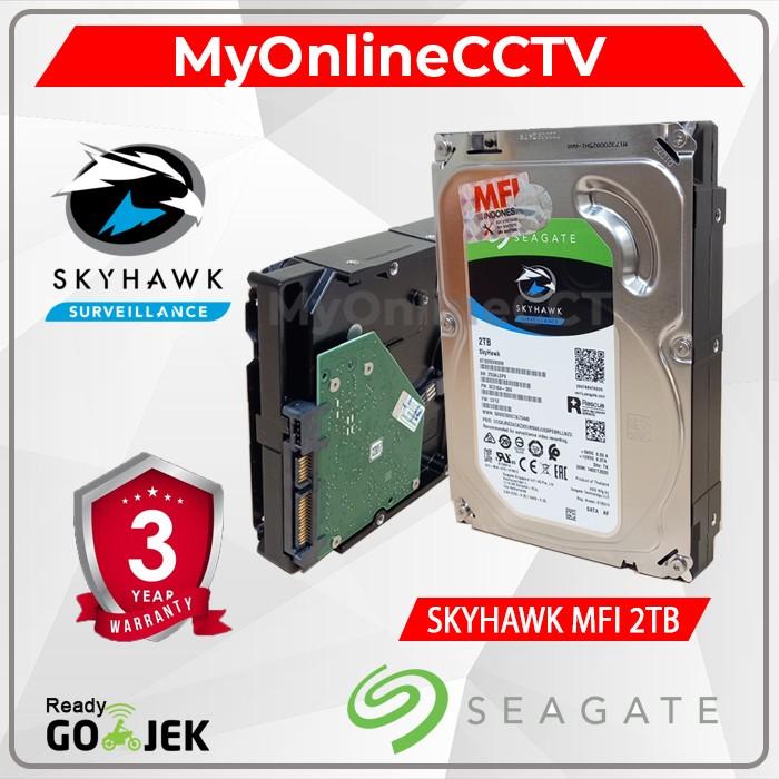 Promo Seagate Skyhawk 2TB MFI Garansi Resmi For DVR CCTV Surveilance ...