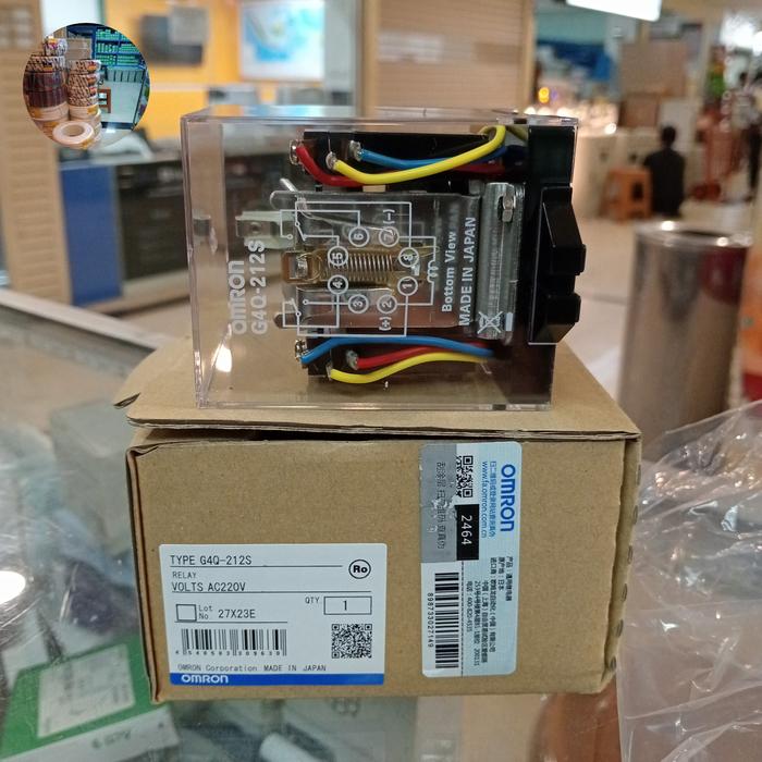 Jual RELAY OMRON G4Q-212S 220VAC Asli Original Made in japan - Jakarta ...