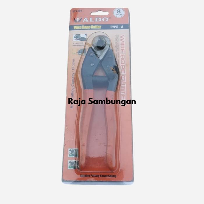 Jual Gunting Kawat Sling Aldo 8 Inchi Wire Rope Cutter Pemotong Tali ...