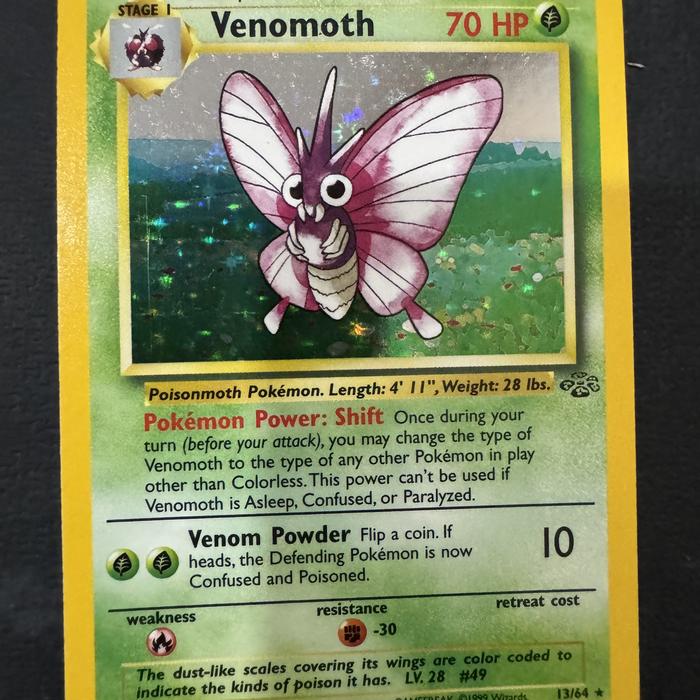 Jual venomoth TCG pokemon card - Kota Bandung - Pokeshow | Tokopedia
