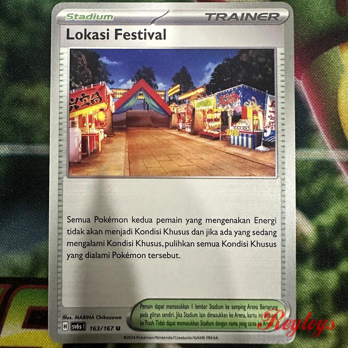 Jual Pokemon SV6S Topeng Transfigurasi - 163 Lokasi Festival - Jakarta ...
