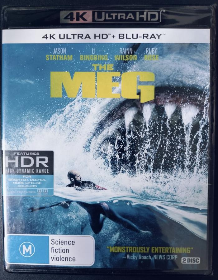Jual The Meg (4K UHD + Blu-ray) - Bluray - Kota Tangerang - blutopia ...