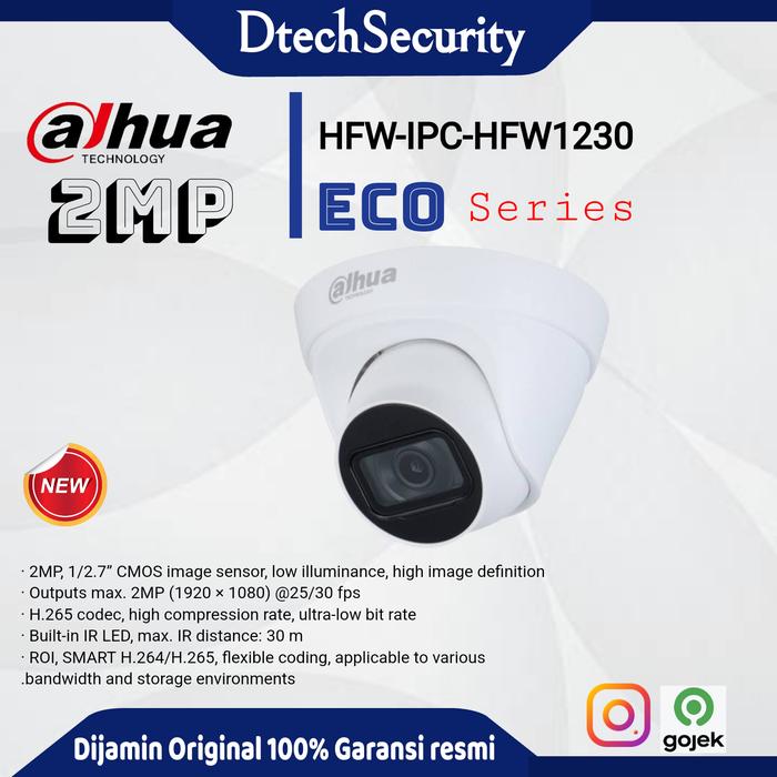 Jual CCTV DAHUA IPC-HDW-1230T1-S5/ CCTV IP CAMERA DAHUA 2MP BEST PRODUK ...