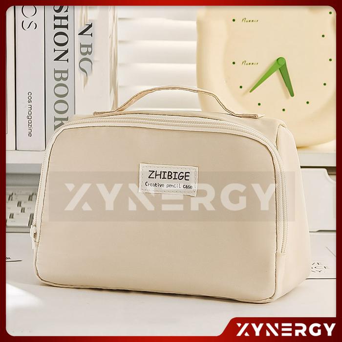Jual Tempat Pensil Kanvas Kapasitas Besar ZHIBIGE Model Tas Penyimpanan ...