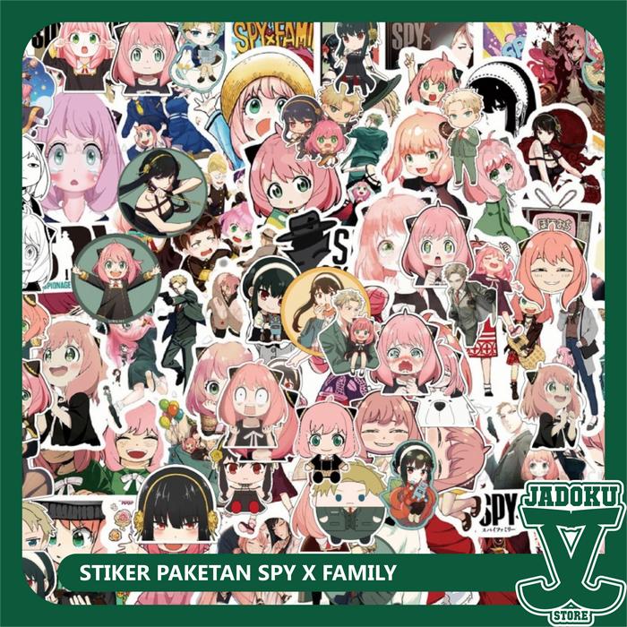 Jual Sticker Anime Spy x Family paketan - Kota Bekasi - JADOKU Store ...