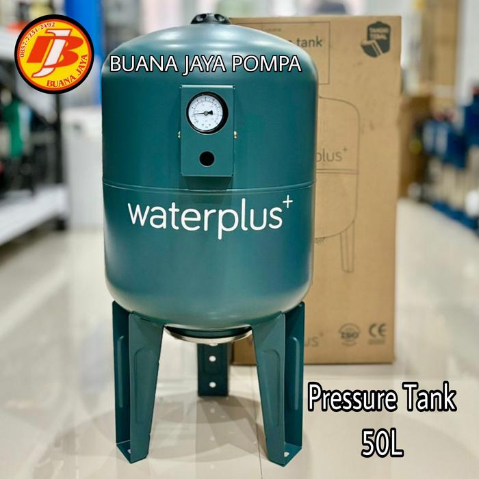 Jual PRESSURE TANK 50 LITER 10 BAR WATERPLUS PRESSURE 50 L + RST 050V ...