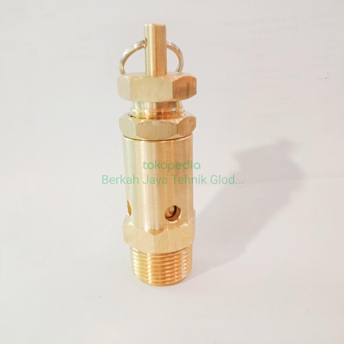 Jual SAFETY VALVE KUNINGAN DRAT 3/4" INCH 10 BAR - Jakarta Barat ...