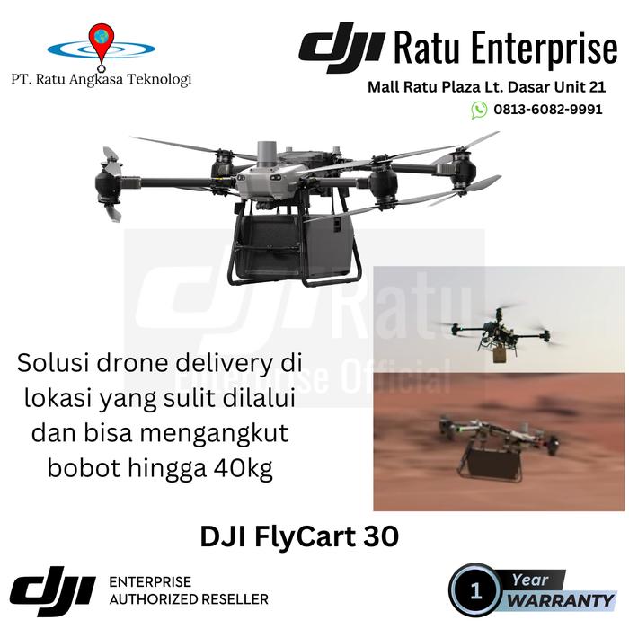 Promo DJI FlyCart 30 Drone Delivery Cargo Package Transportasi Udara ...