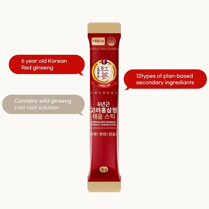 Jual Original korean red ginseng korea 6 tahun years old merah daily ...
