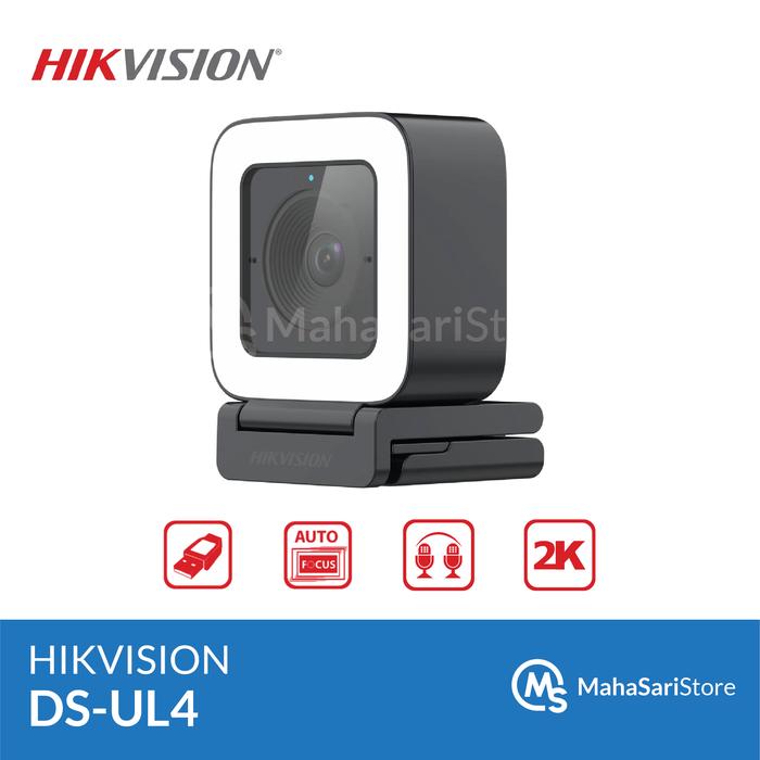 Jual Hikvision Webcam 4MP 2K DS-UL4 Web Camera Streaming Camera Kamera ...