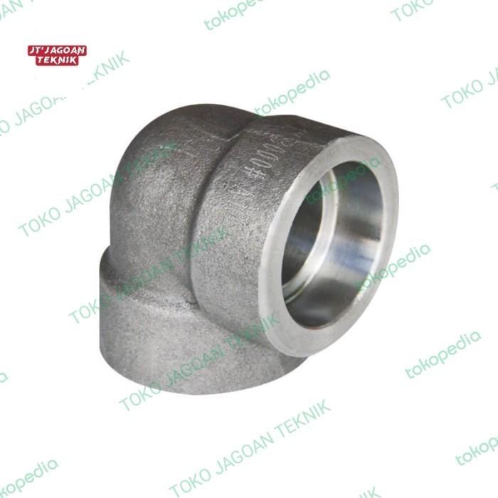 Jual Elbow 90° Derajat SS 304 Socket Weld 3/4 inch Class 3000 / Knee SW - Jakarta Barat - TOKO ...