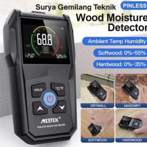 Jual Concrete MC Tester Beton Wood Kayu Mestek WM700A Moisture Meter ...