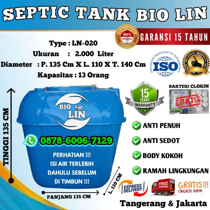 Jual Septitank Bio 2.000 Liter, BioMas, BioFil,Biotech, Berkualitas ...