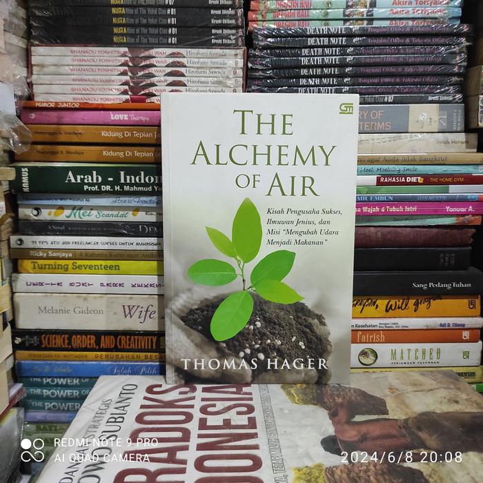 Jual Buku Original THE ALCHEMY OF AIR Kisah Pengusaha Sukses, Ilmuwan ...