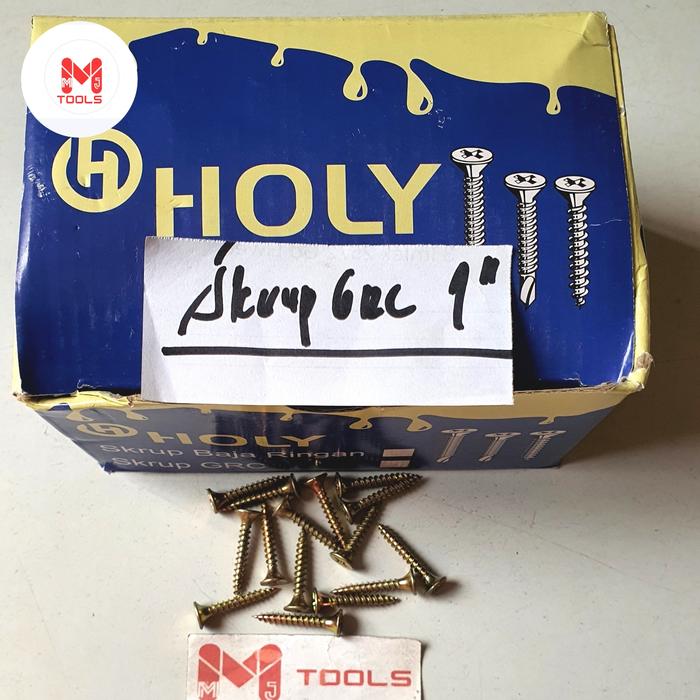 Jual Skrup GRC 1" (harga/100pc) - Skrup Baja Ringan 1" - Sekrup Baja ...