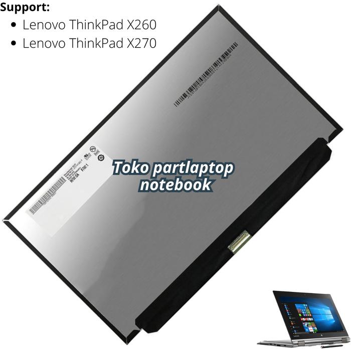 Jual Layar LCD Lnovo ThinkPad X260 X270 monitor panel screen - Jakarta ...