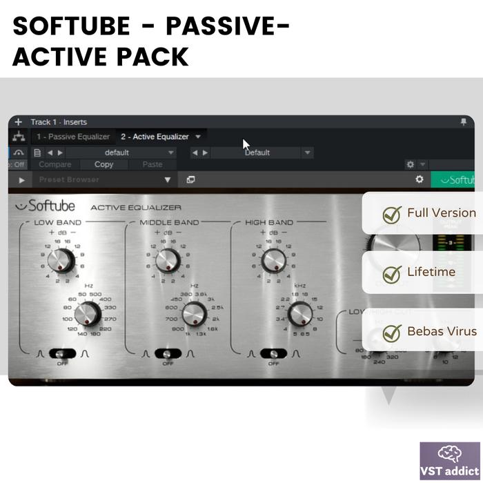 Jual Softube - Passive-Active Pack - collection of three very different equalizers - Kota Serang ...
