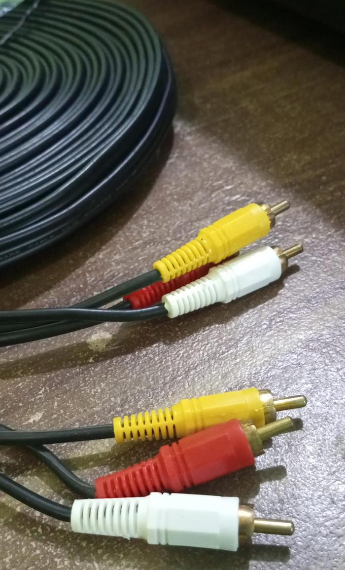 Jual Cable RCA/Kabel RCA/Cable AV/Kabel AV 20M Jack 3 To 3 Visero - Kab. Bekasi - Converttechno ...