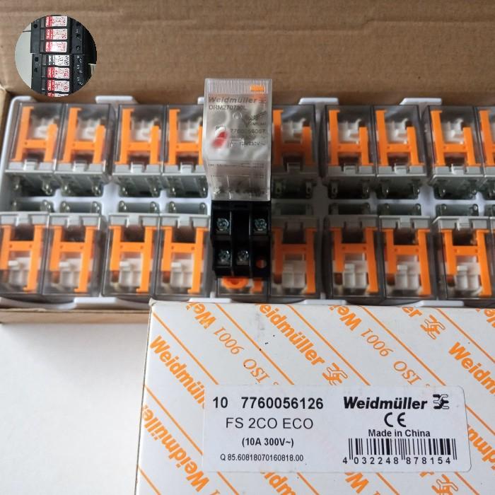 Jual original relay weidmuller DRM27O730L 230VAC +Sockets fs 2co eco - Kota Semarang - csc ...