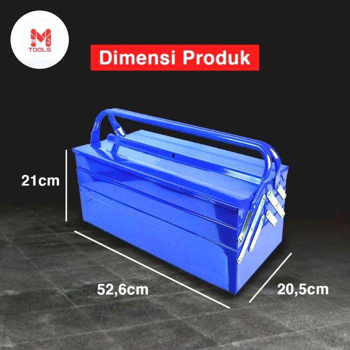 Jual Tool Box Besi KENMASTER 3 susun - KENMASTER Alat Perkakas 3 Susun Besi - Alat Perkakas ...