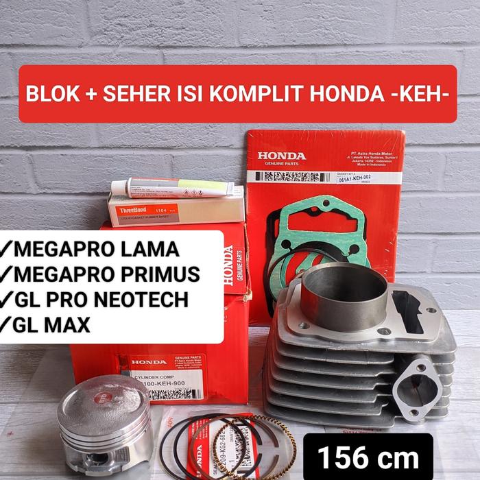 Jual blok seher sett(KEH)honda megapro lama gl pro neotek PNP Gl 100 - Kota Tangerang Selatan ...