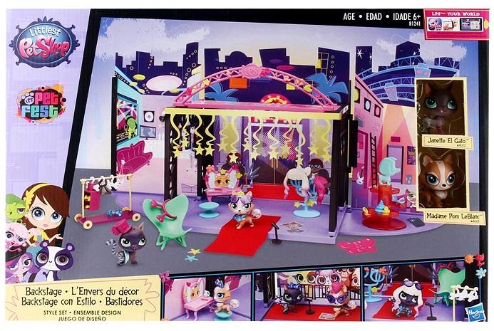 Jual Hasbro Littlest Pets / Pet Shop (LPS) Set Backstage Style Original ...