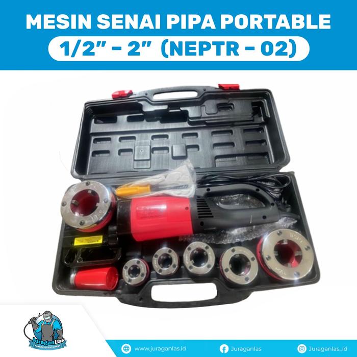 Jual Mesin Senai pipa portable 1/2"-2" (NEPTR - 02) - Jakarta Pusat ...
