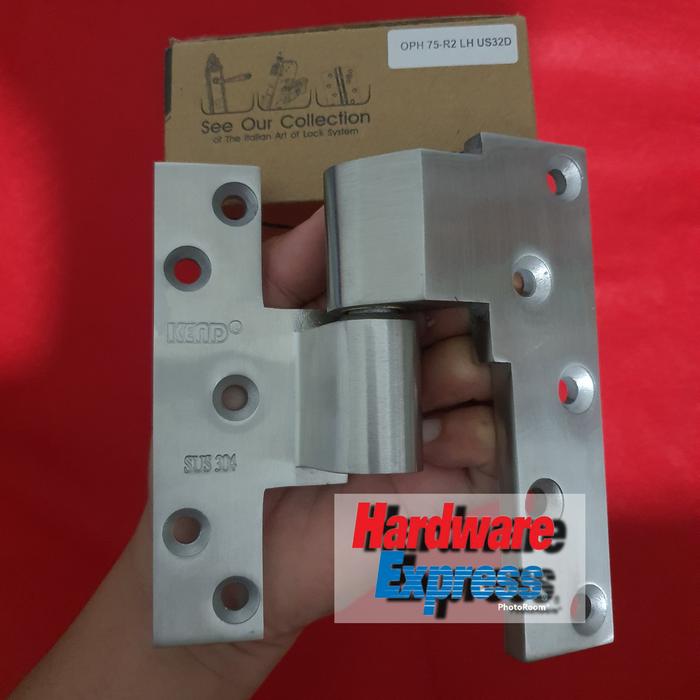 Jual Heavy Duty Hinges KEND || OFFSET PIVOT HINGE KEND OPH 75-R2 US32D ...