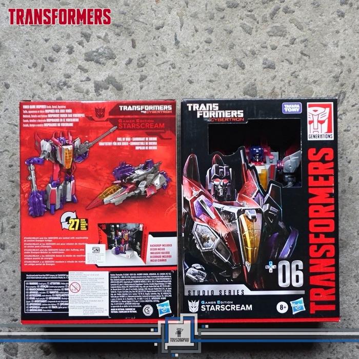 Promo Transformers Studio Series #06 Gamer Edition WFC STARSCREAM War ...