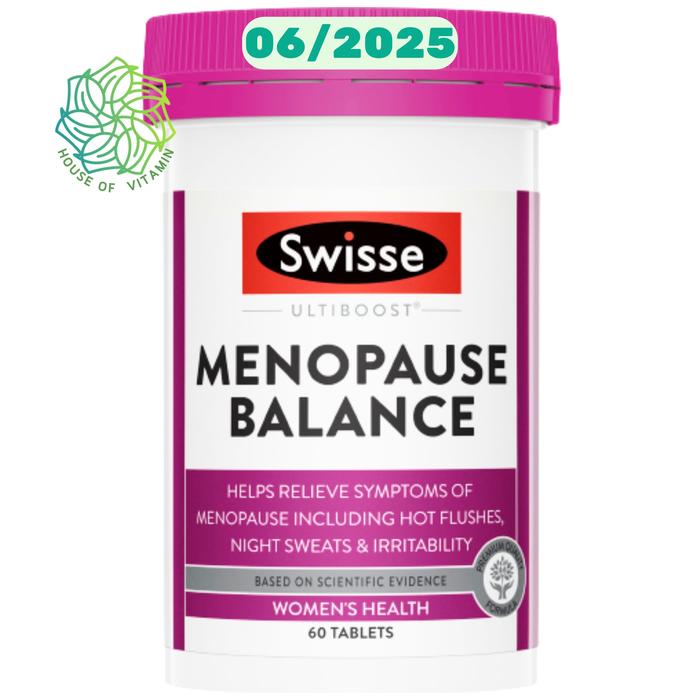 Jual Swisse Ultiboost Menopause Balance 60 Tablets Tablet Vitamin ...