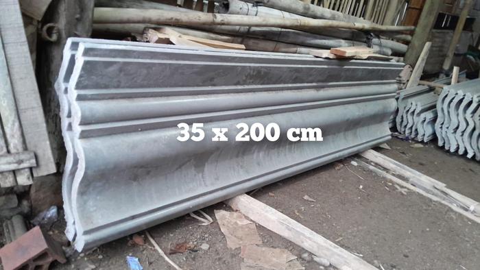 Jual lisplang lis beton list profil tempel beton profil tempel beton ...