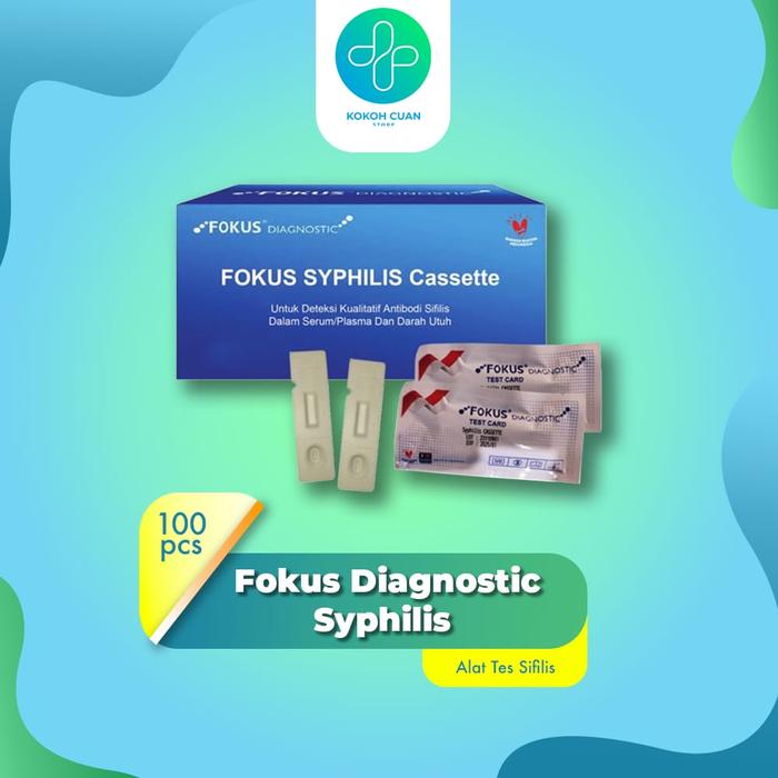 Jual Sifilis Test isi 100 Test Fokus Diagnostic Syphilis - Jakarta ...