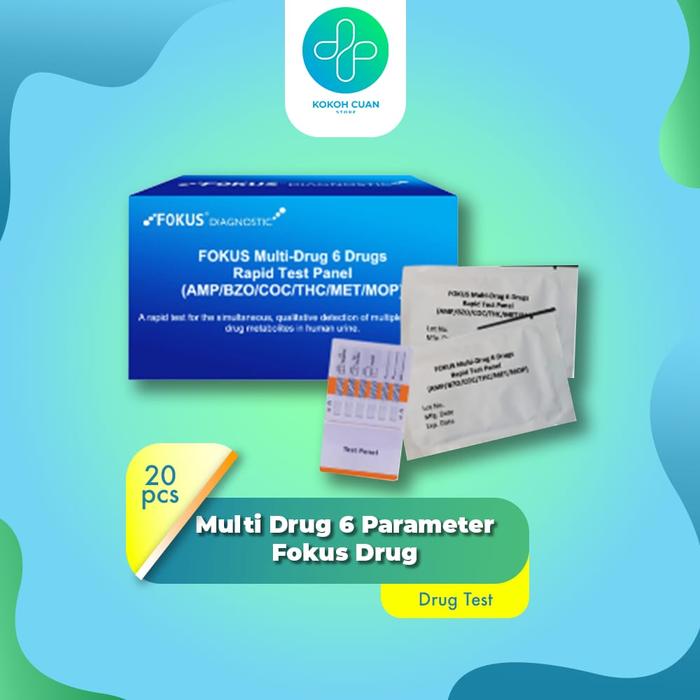 Promo Multi Drug 6 Parameter Fokus Drug 6P Abuse Test Isi 20 - Jakarta ...