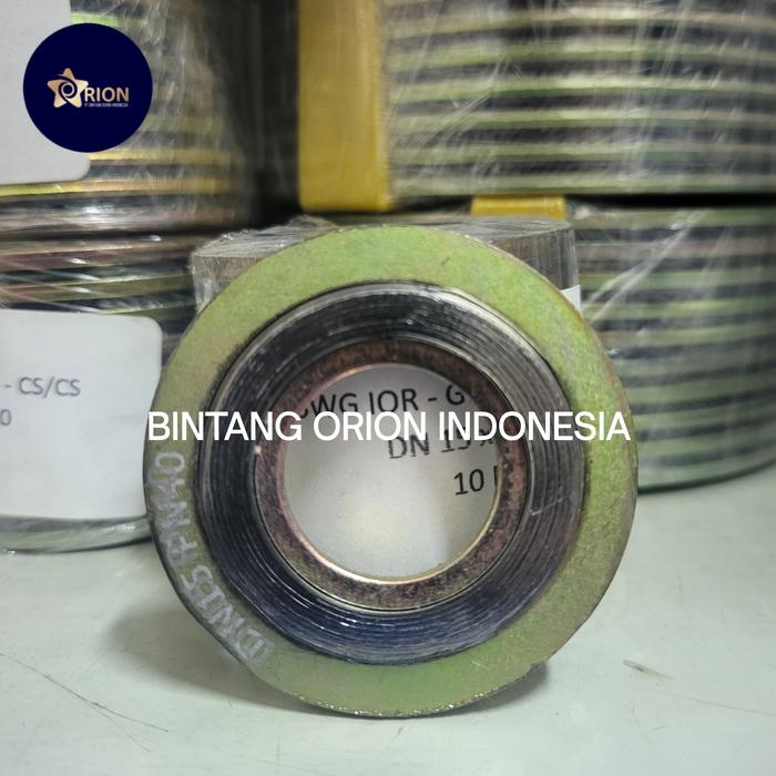 Jual SWG Ansi 150 carbon steel - spiral wound gasket CS Ansi 150 - 1 ...