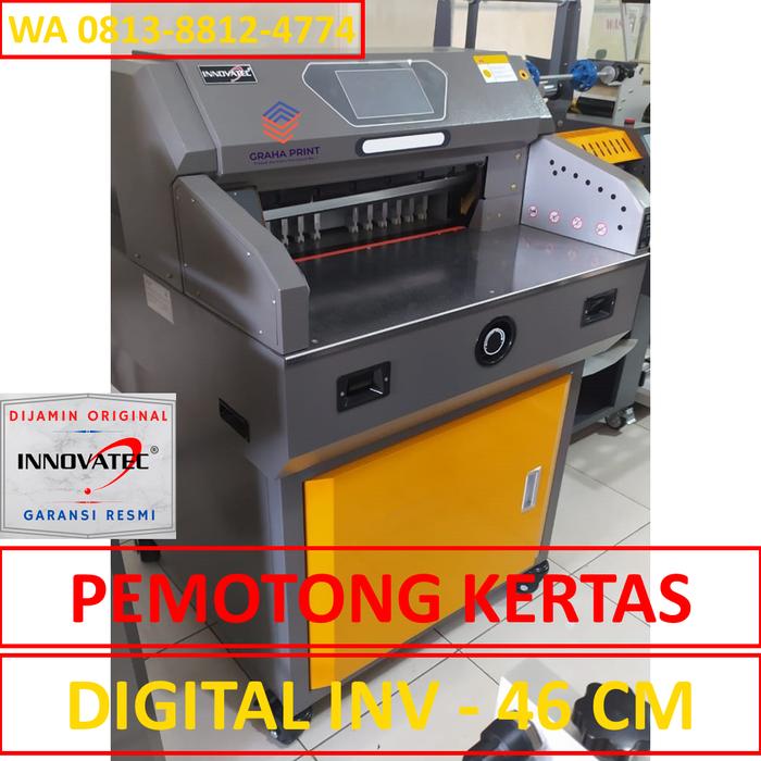 Jual Mesin Potong Kertas Otomatis 4609 INNOVATEC - Mesin Pemotong ...