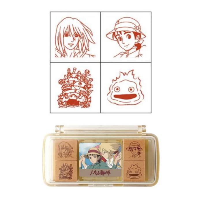 Jual Mini Stamp Set Studio Ghibli Totoro Stempel Journal Limited ...