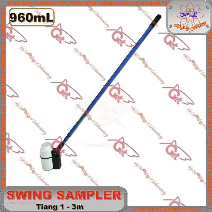 Jual Swing Sampler 960mL, Tiang 1-3 meter. Untuk pengambilan sampel ...
