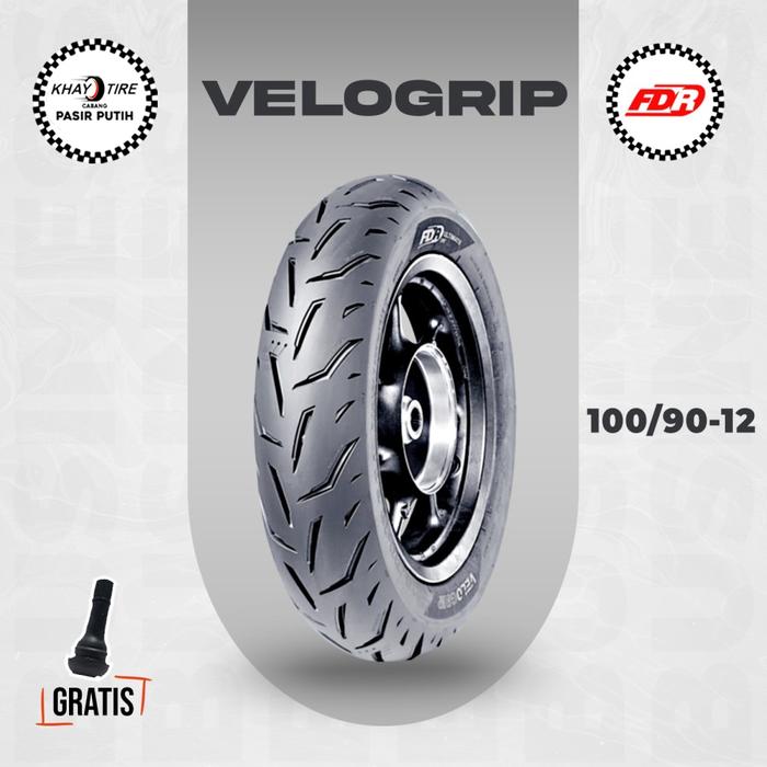 Promo Ban Depan Motor New Scoopy Freego FDR VELOGRIP 100/90 Ring 12 ...